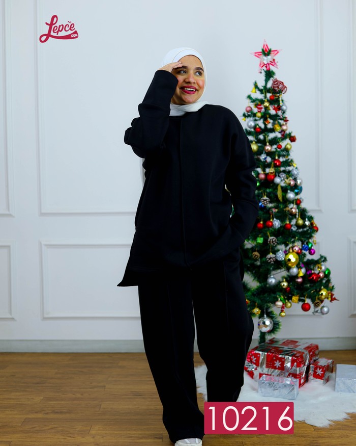 Lepce - لبسى سوت ساده - أسود
