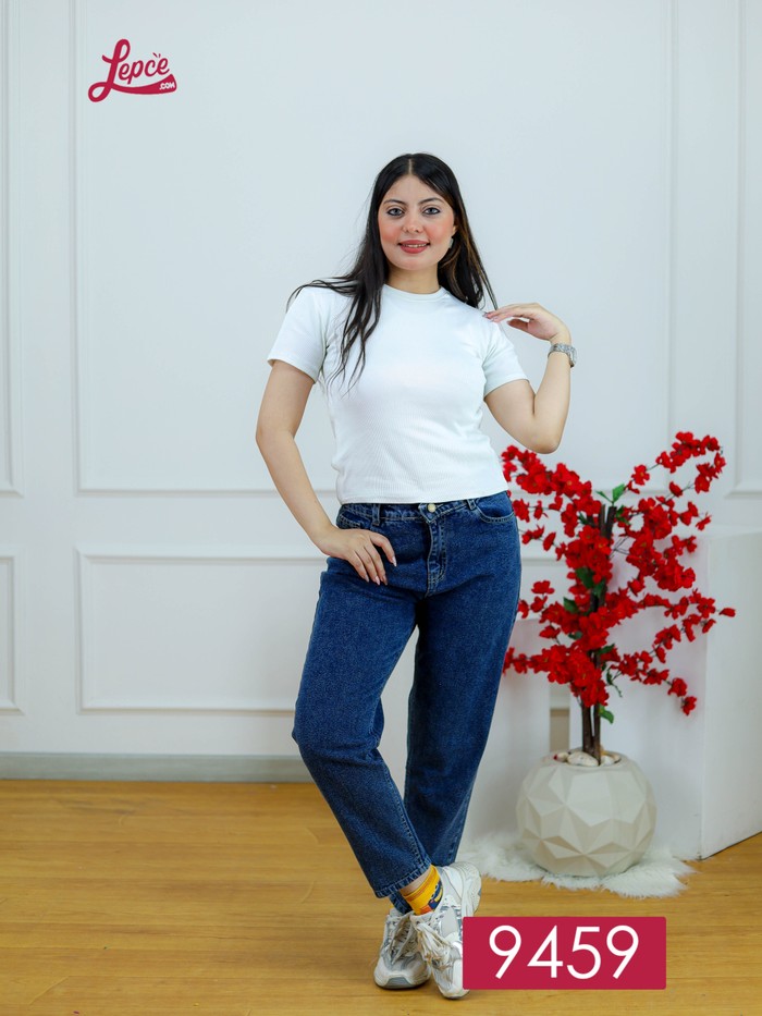 Lepce - لبسى بنطلون جينز - أزرق