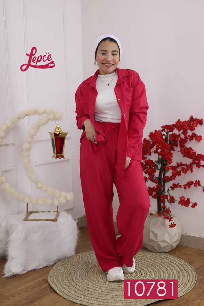 Lepce - لبسى سوت كتان - فوشيا