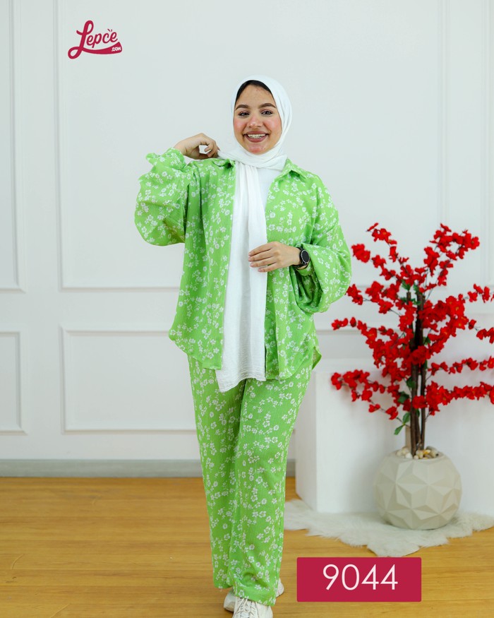 Lepce - لبسى سوت فلاوري كروشيه - كيوي