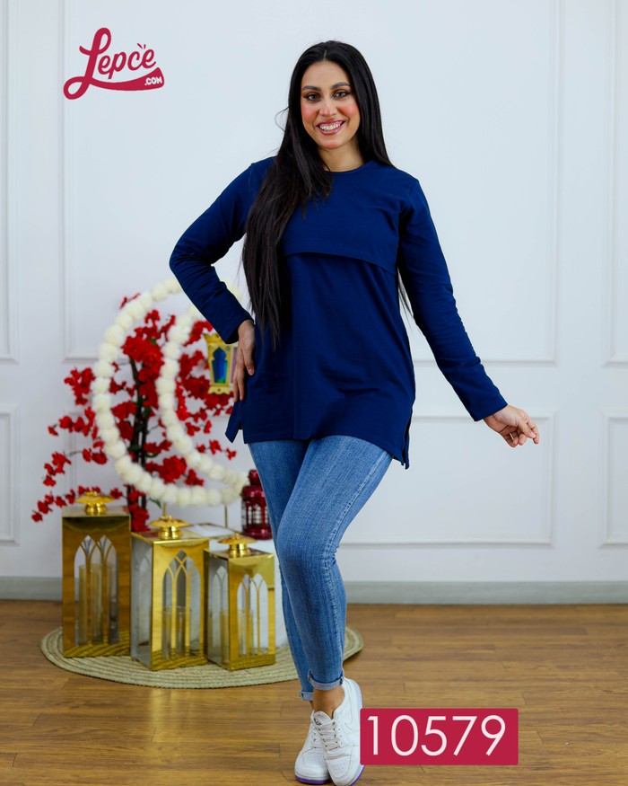 Lepce - لبسى بيزك صيفي - أزرق غامق